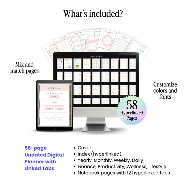 The Digital Planner Starter Kit – Design Made Clear