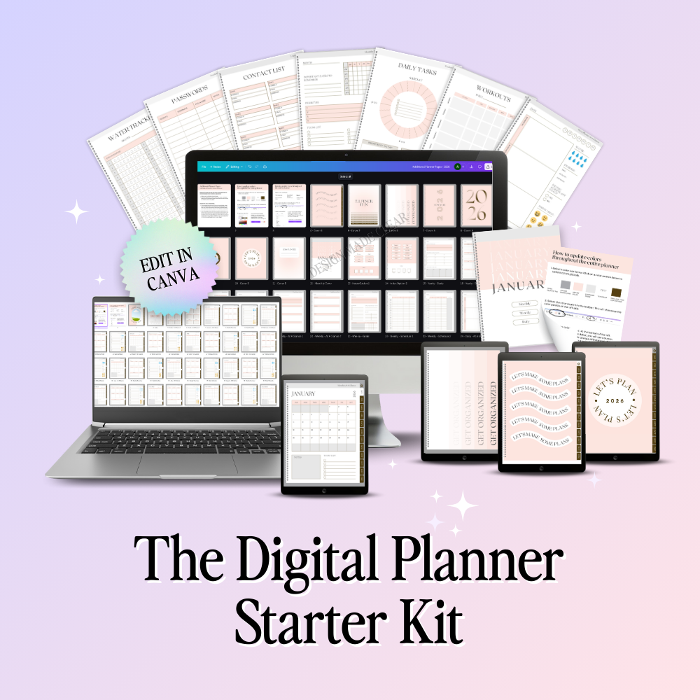 The Digital Planner Starter Kit – Design Made Clear
